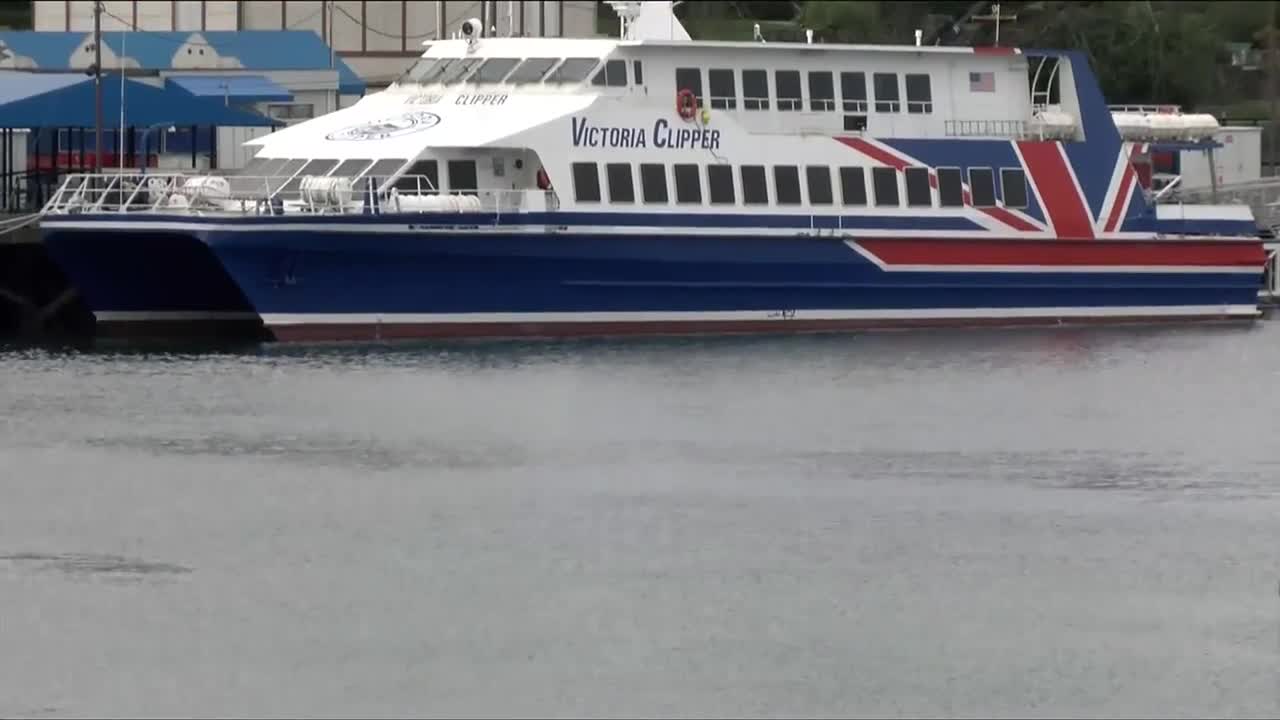 Original Victoria Clipper makes final trip into Victoria