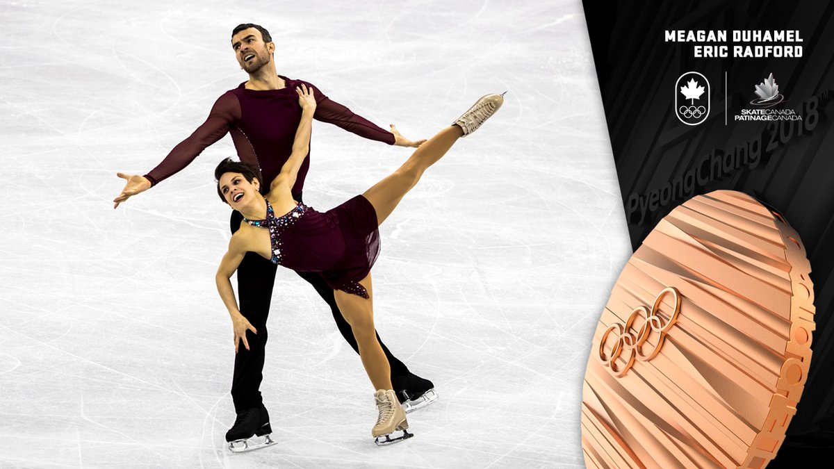 Canada wins bronze in pairs figure skating