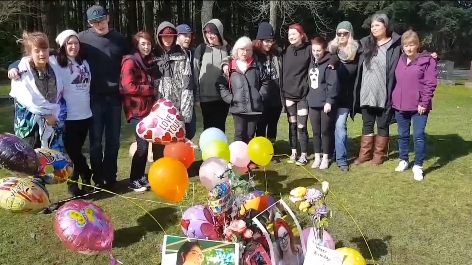 Family, friends celebrate 17th birthday of homicide victim Makayla Chang