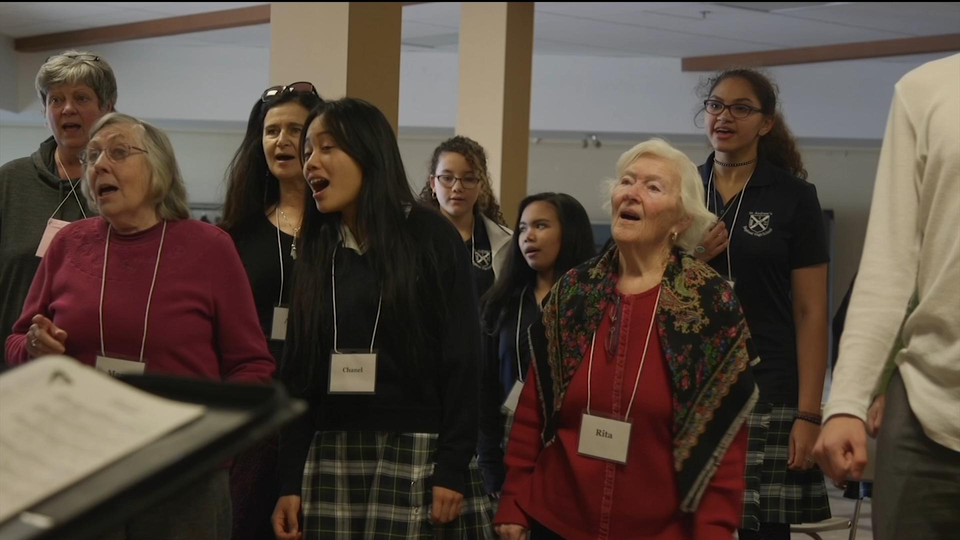 Intergenerational choir hopes to end stigma around dementia