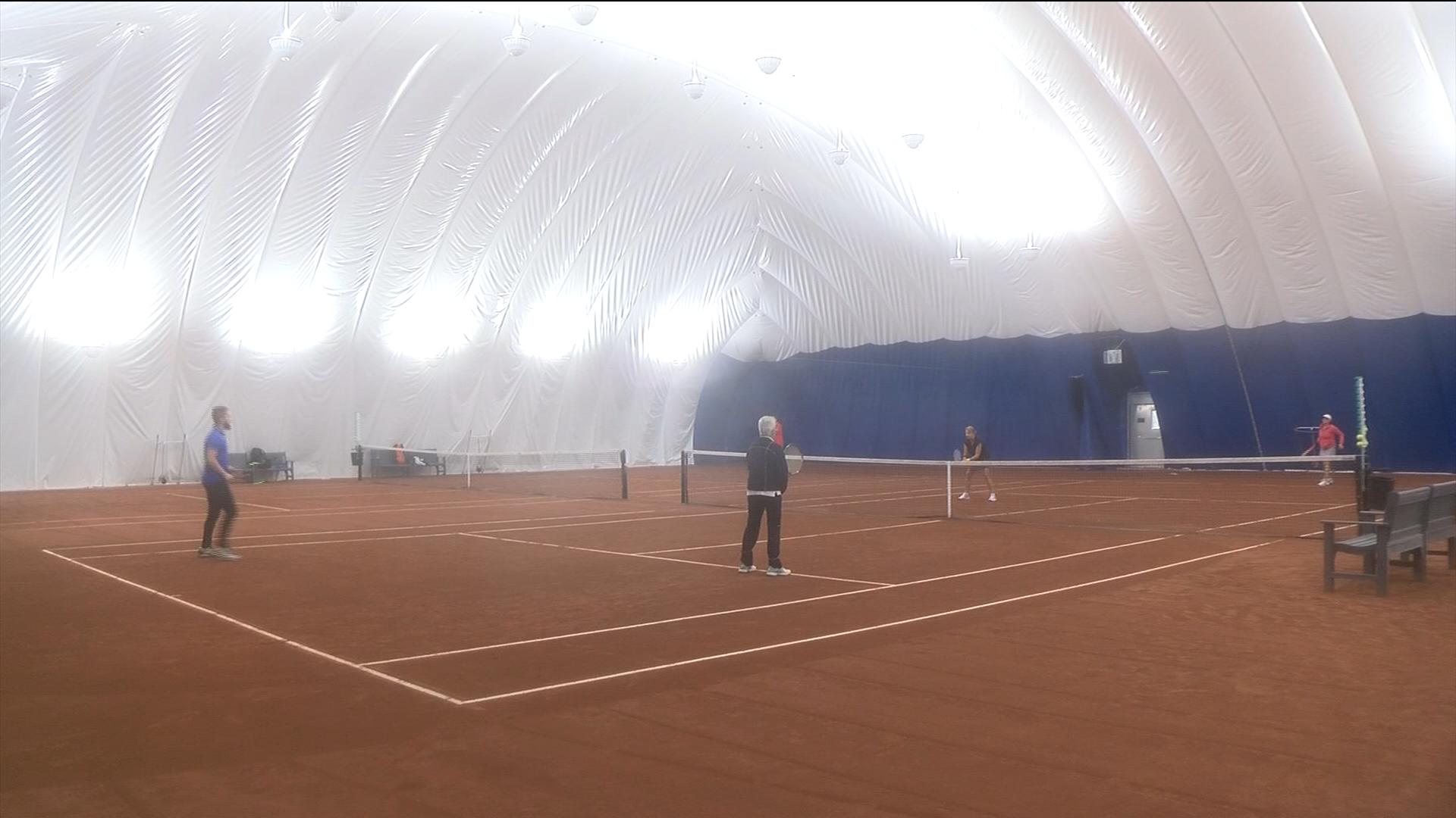 Bear Mountain Tennis unveils bubble for clay courts