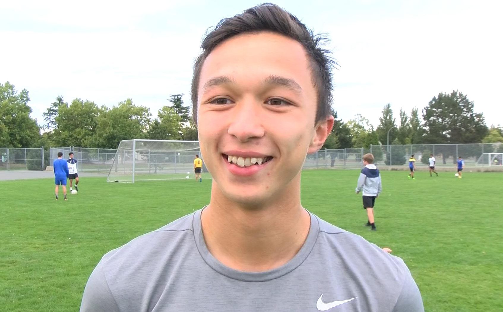 The Uvic Vikes Men's soccer team welcomes talent from overseas