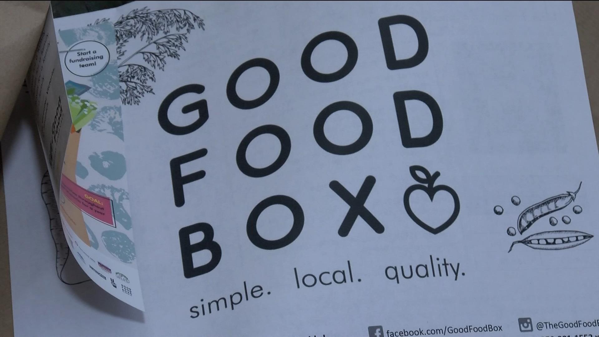 Gift of Good Food provides produce to a family in need for an entire year