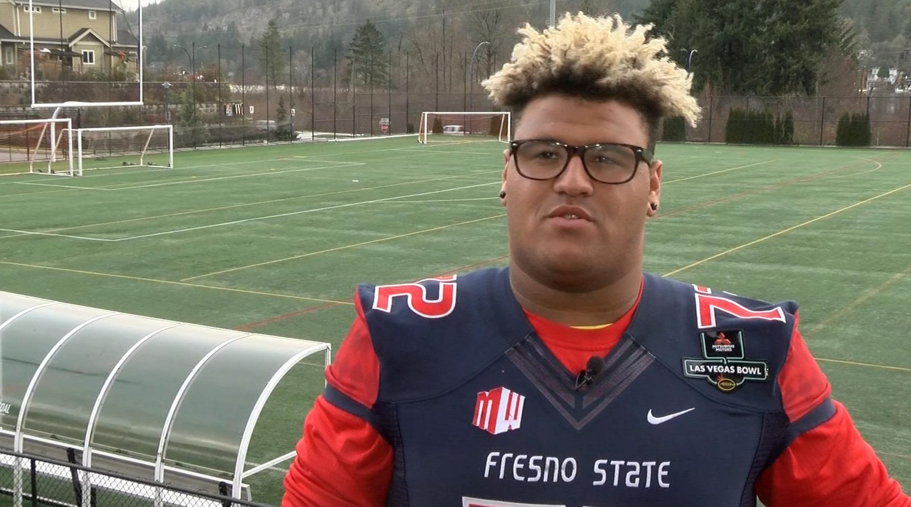 Local football star returns home; reflects on college football down south