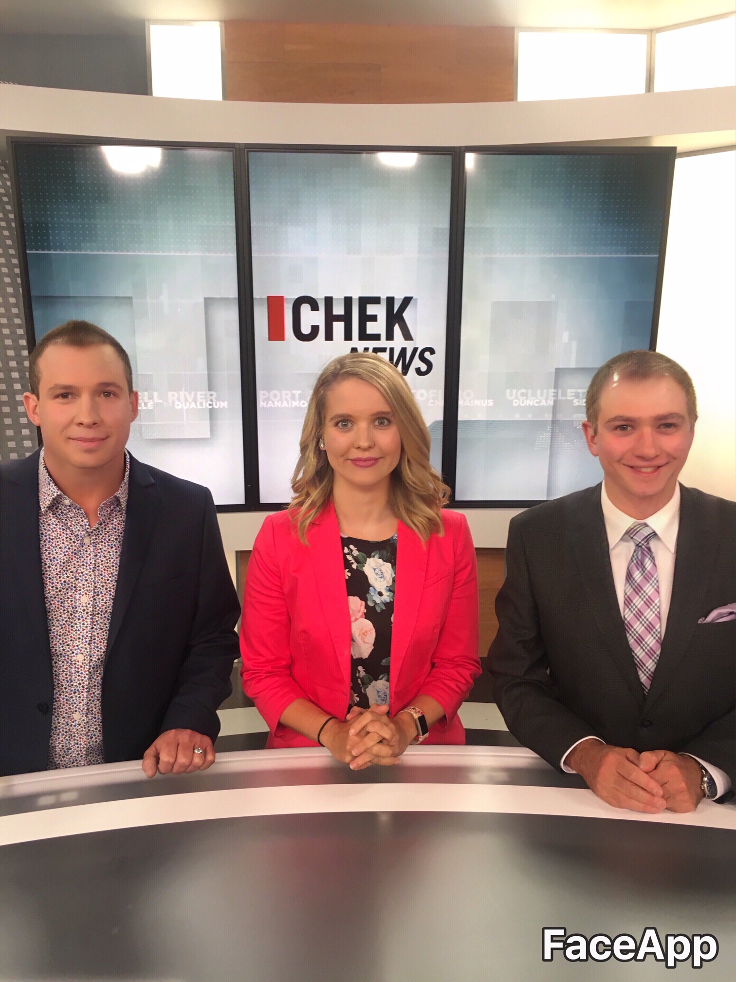 Want to look older or younger? FaceApp transforms CHEK News team