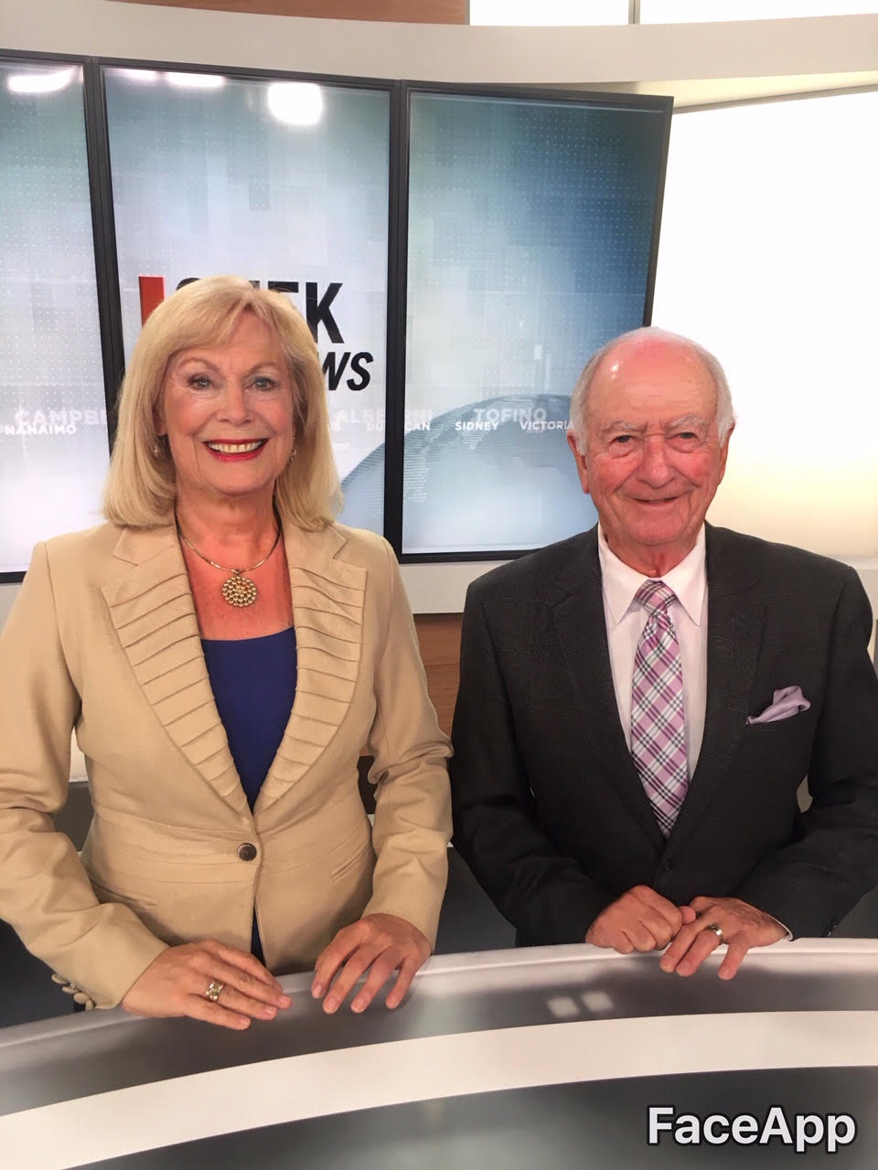Want to look older or younger? FaceApp transforms CHEK News team