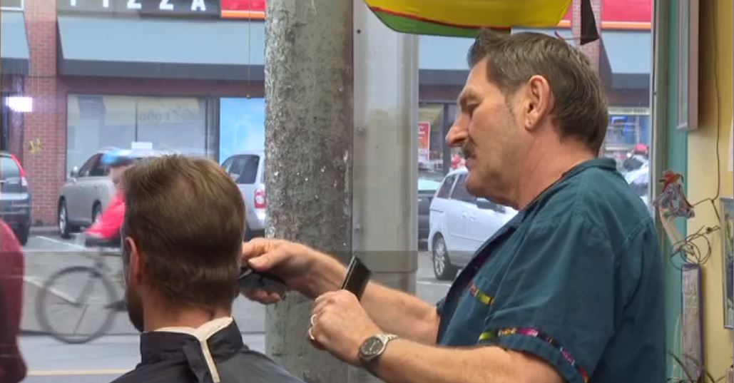 Longtime Victoria barber shop relocating faster than expected
