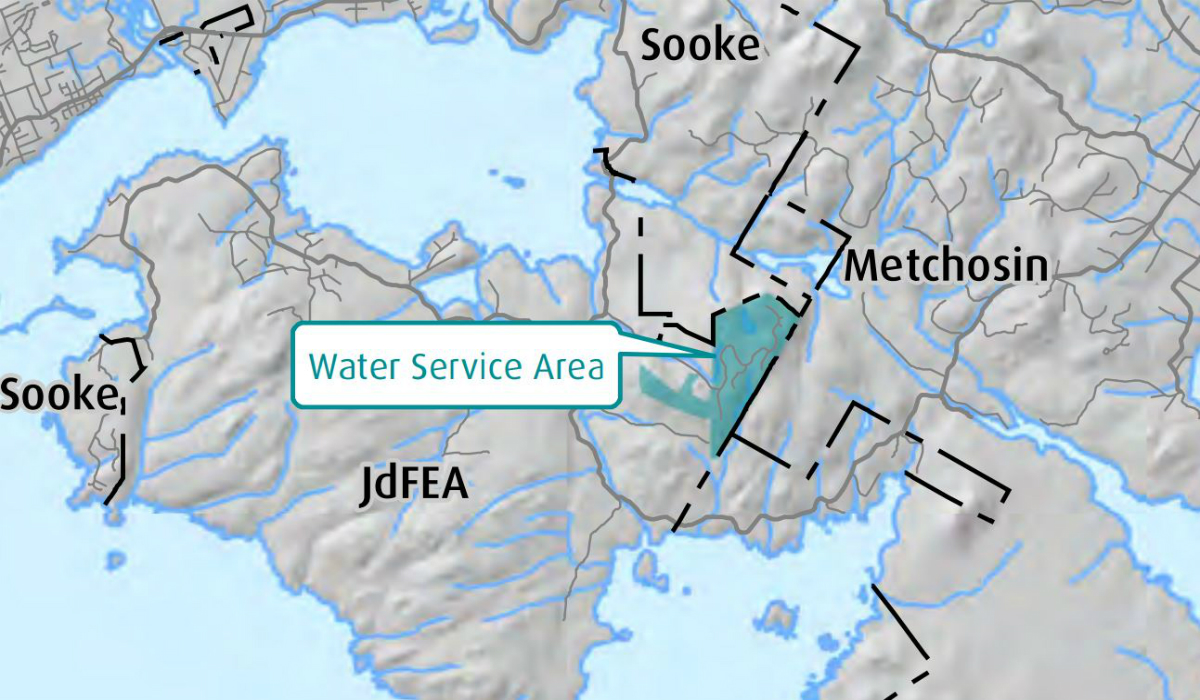 CRD issues boil water advisory for area covering 71 lots in East Sooke