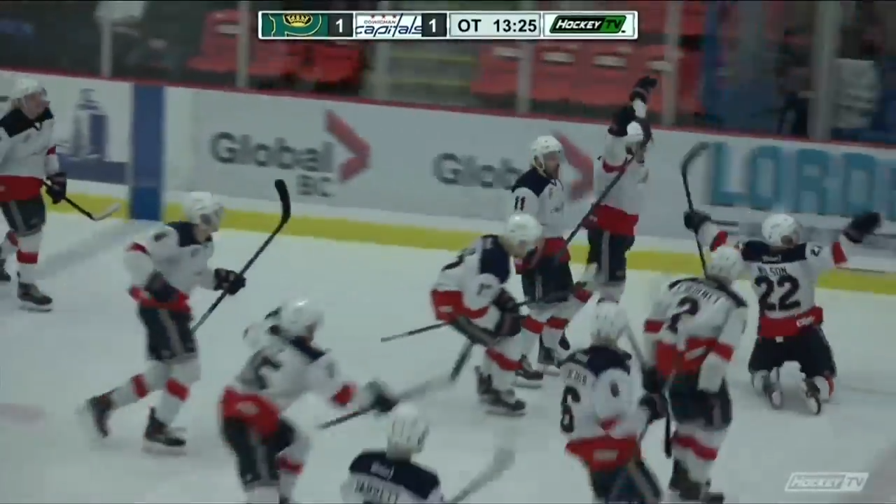 Hometown hero Luc Wilson scores series-clinching overtime winner