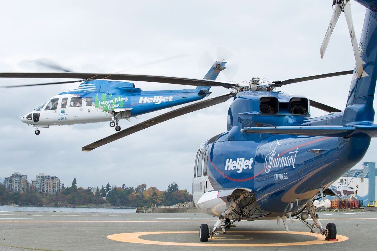 Helijet increases flights between Vancouver Island and the Lower Mainland