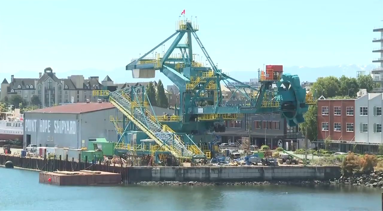 Massive project in Point Hope Shipyard displaying region's capabilities