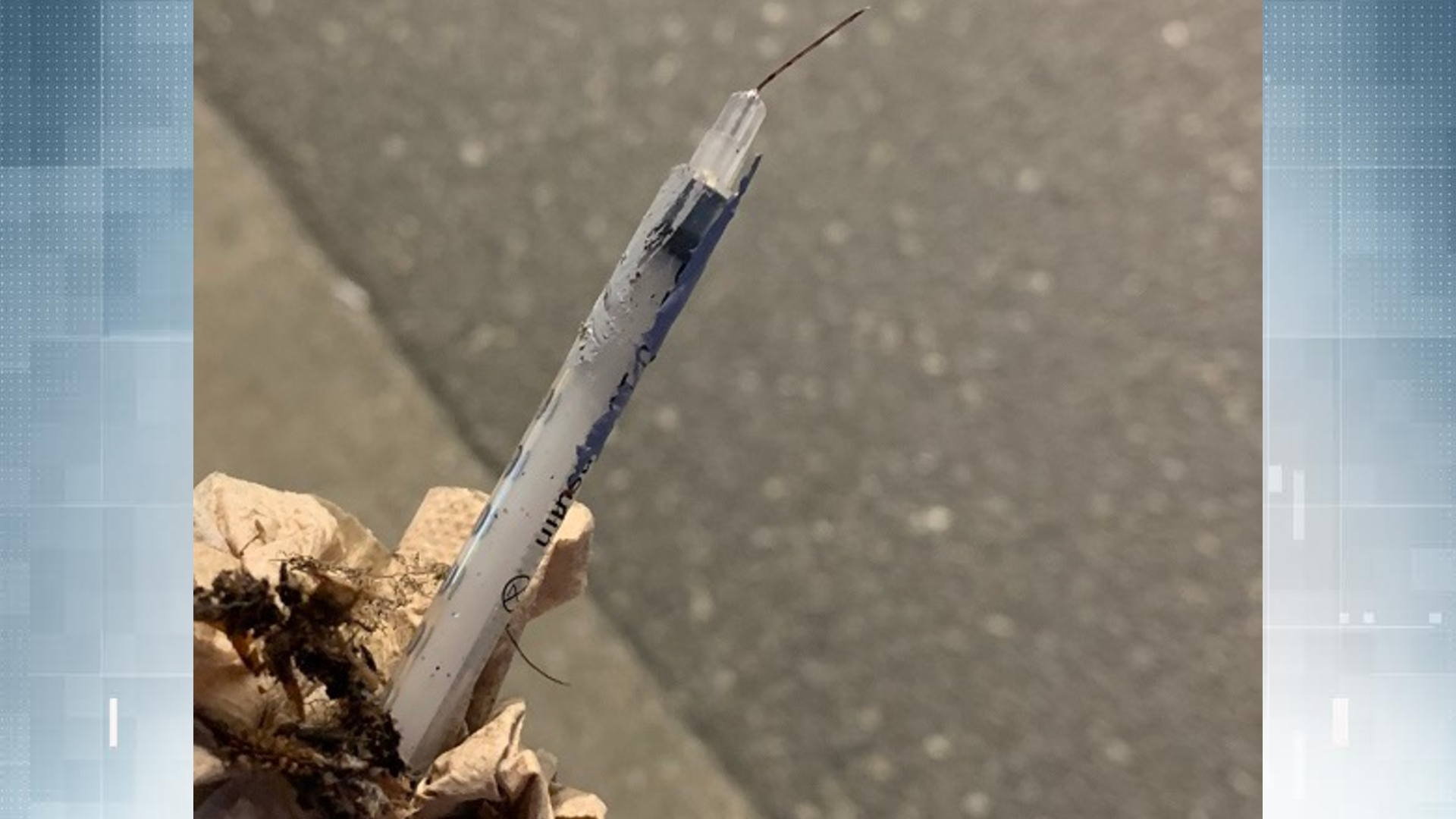 Man pricked by discarded needle in Beacon Hill Park