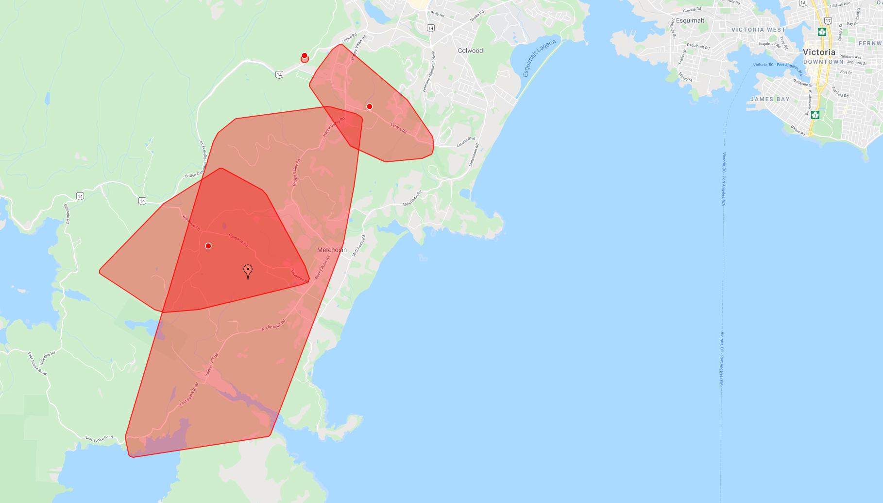 Thousands in Greater Victoria without power on Labour Day due to downed ...