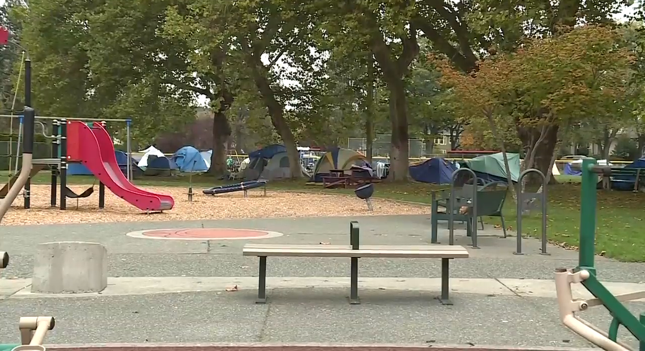 Victoria makes parking lot of Royal Athletic Park available for shelter ...
