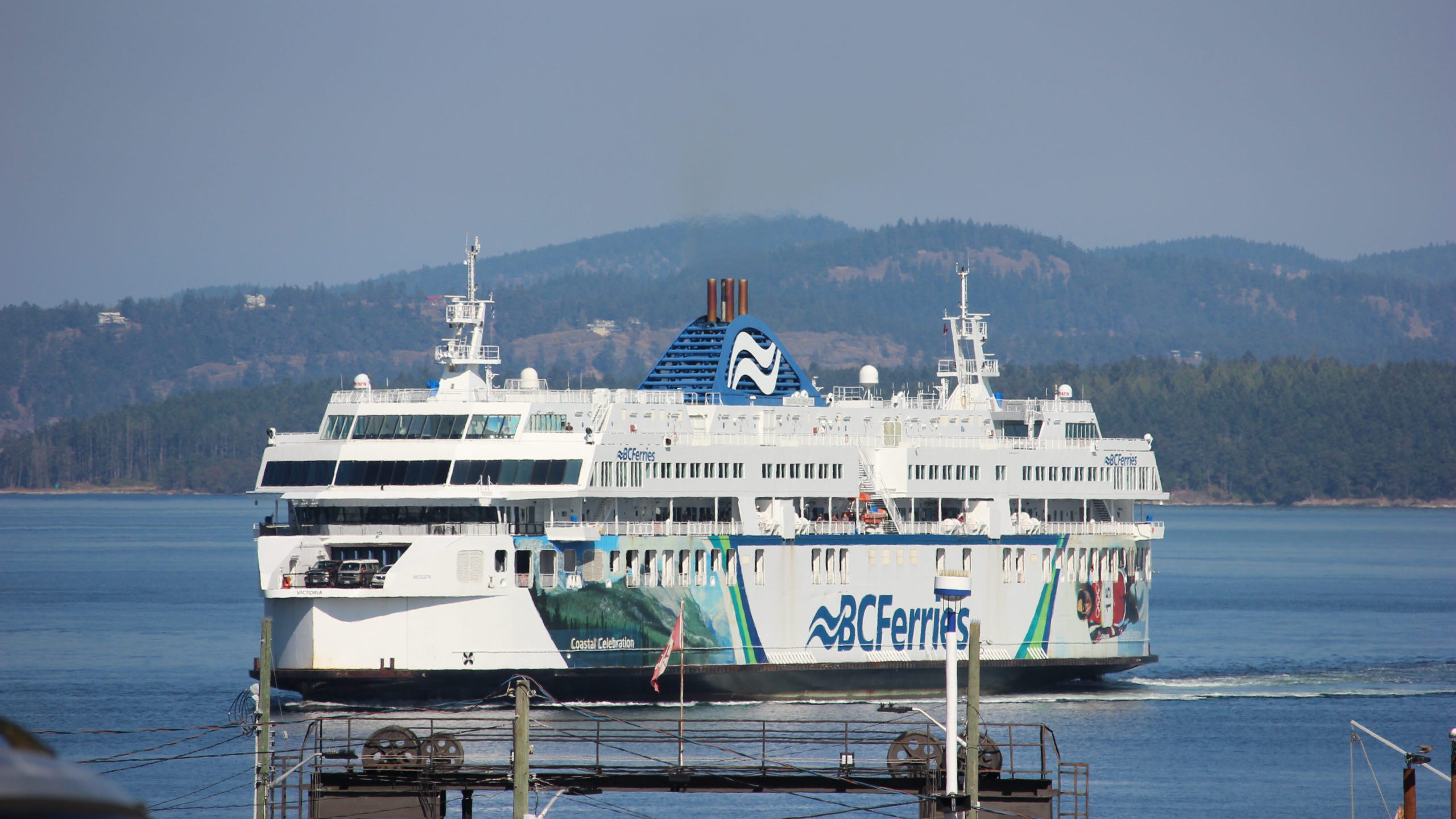 BC Ferries vessel pulled from service along major Victoria to Vancouver ...