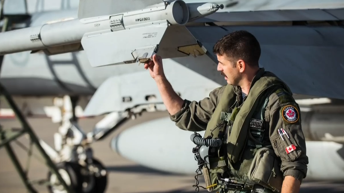 The New Normal: Victoria-born Canadian fighter pilot spending Christmas ...