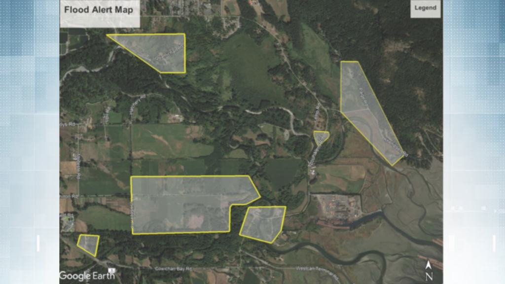 Cowichan Tribes issues evacuation alert due to rising river water levels