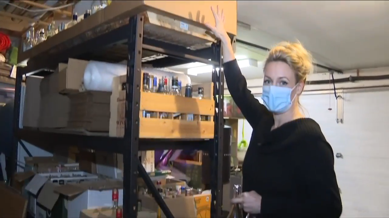 CHEK Upside: Victoria woman transforms empty liquor bottles into works ...