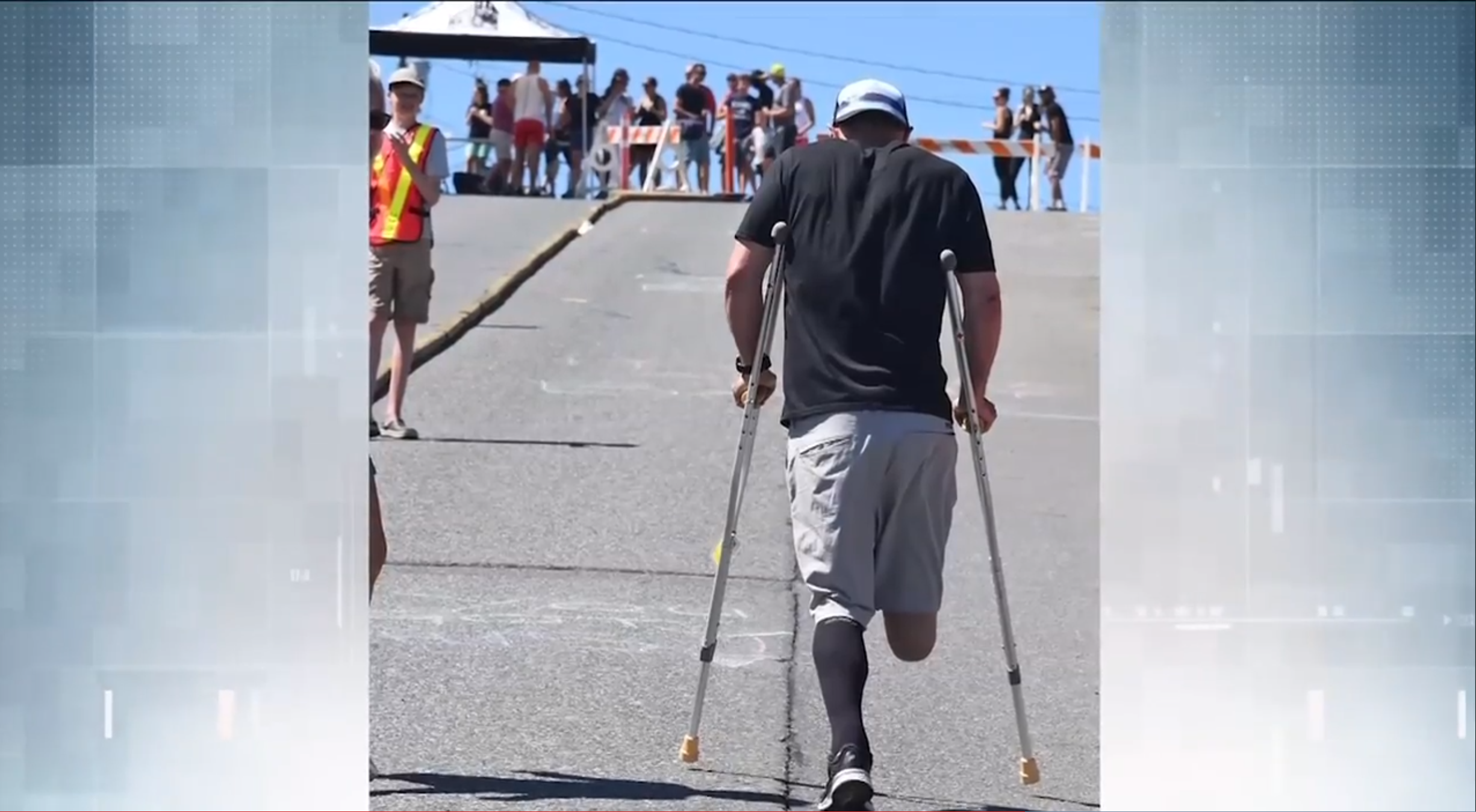 CHEK Upside: Victoria amputee aims to inspire others on road to recovery