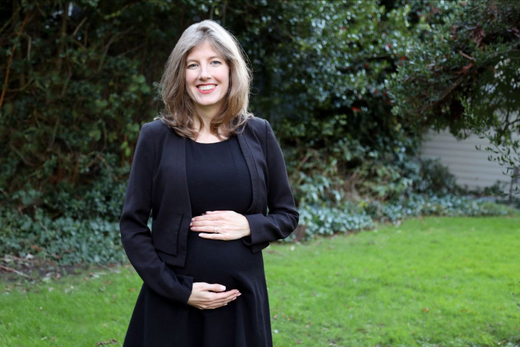 Victoria MP Collins plans to continue representing with new baby on the way