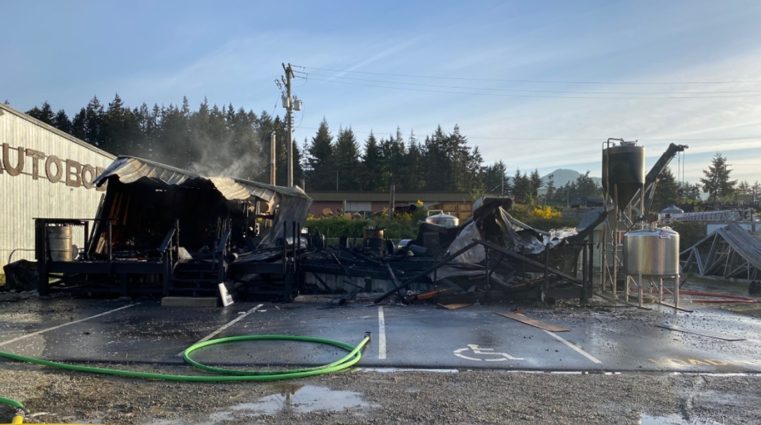 'They are absolutely devastated': New distillery in Sooke burns down in ...