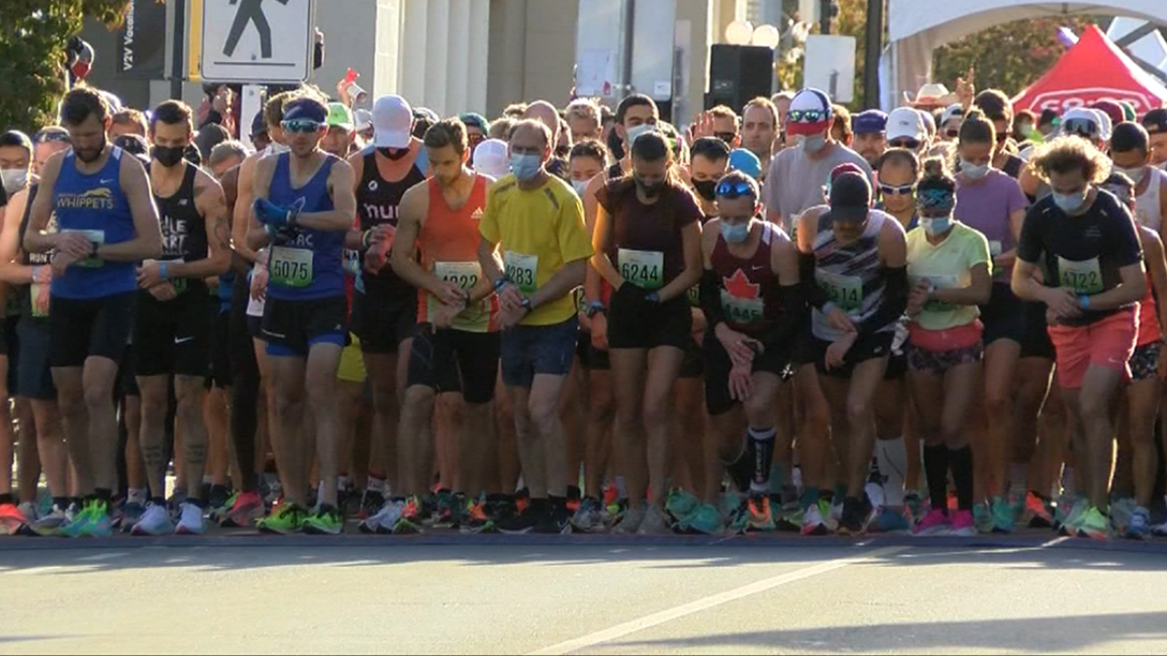 Runners return to the Royal Victoria Marathon for first in-person race ...