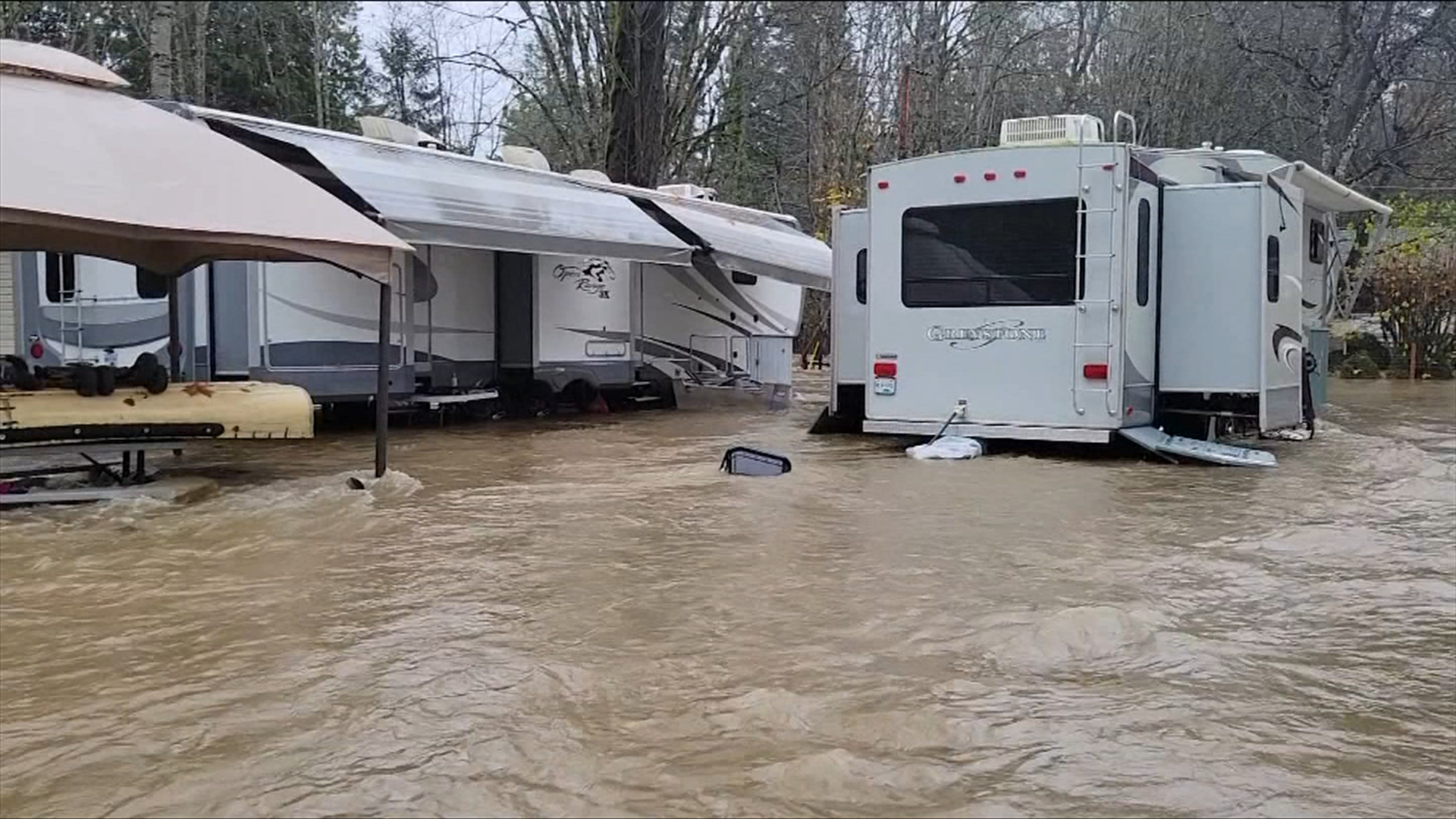 Several factors limited flood damage for residents near Nanaimo River