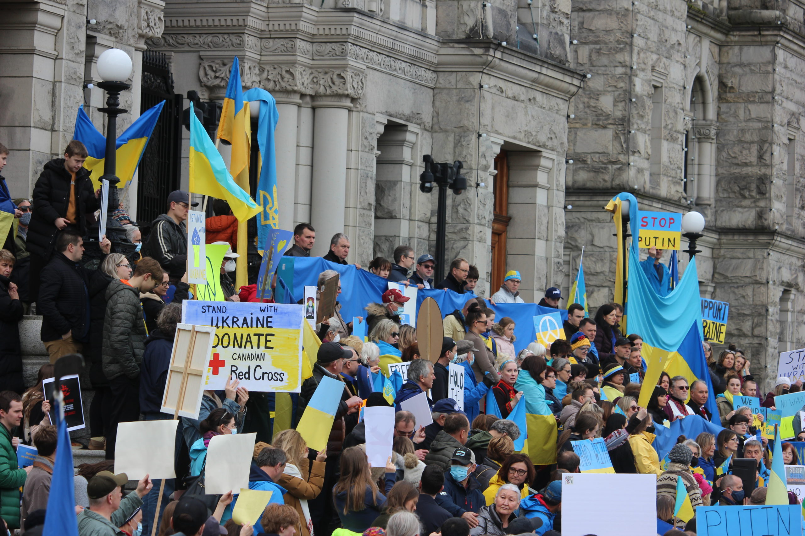 Stand with Ukraine rally set for Sunday in Victoria