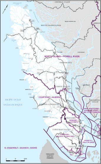 Boundaries Commission recommending changes to B.C.'s electoral regions