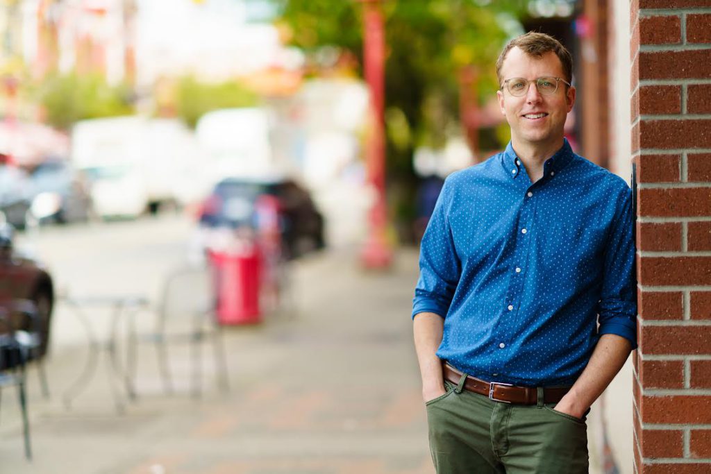 Victoria council candidate pitches downtown splash pad in campaign launch