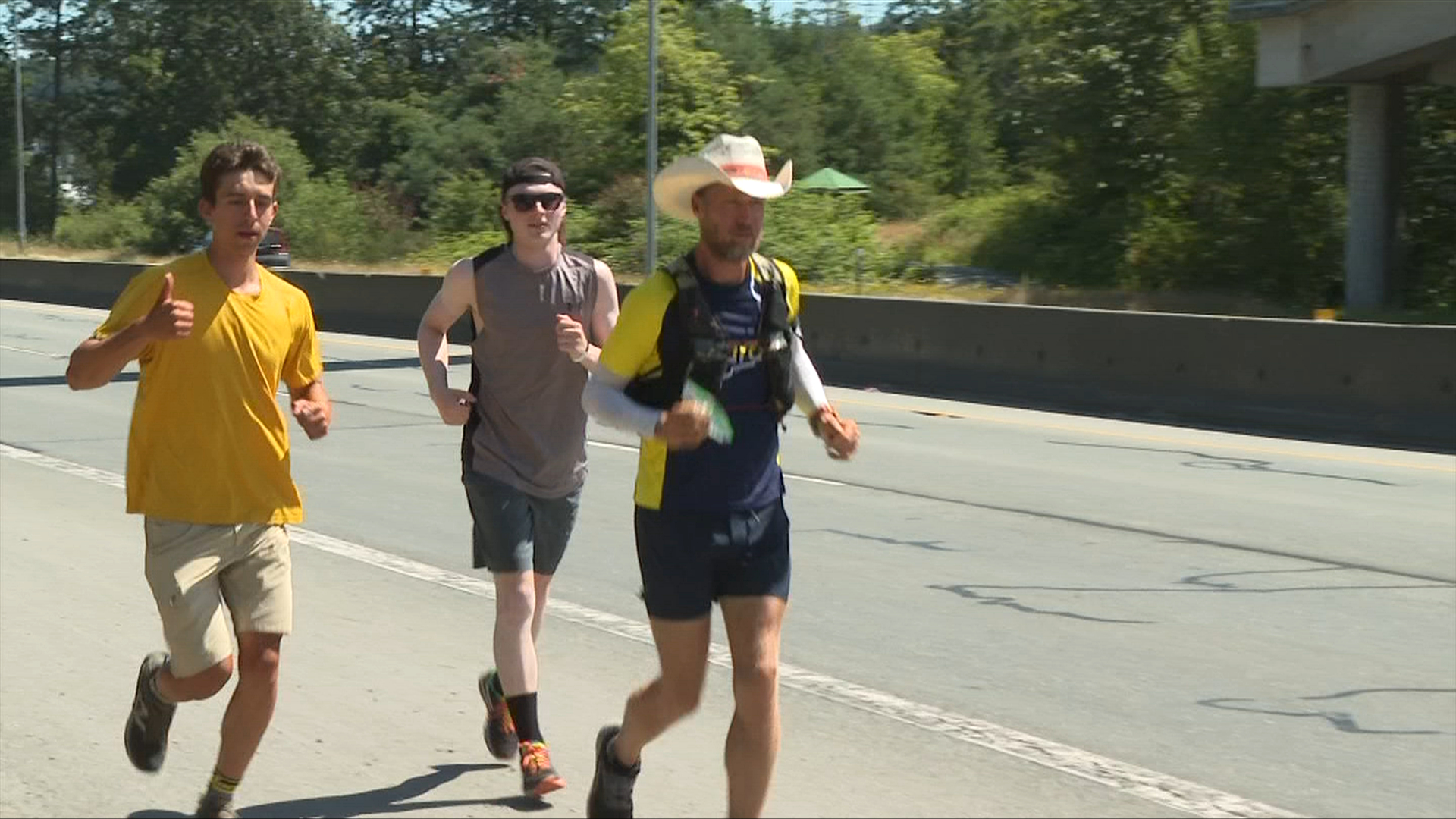 'So proud of myself': World record cross-Canada run finishes in Victoria