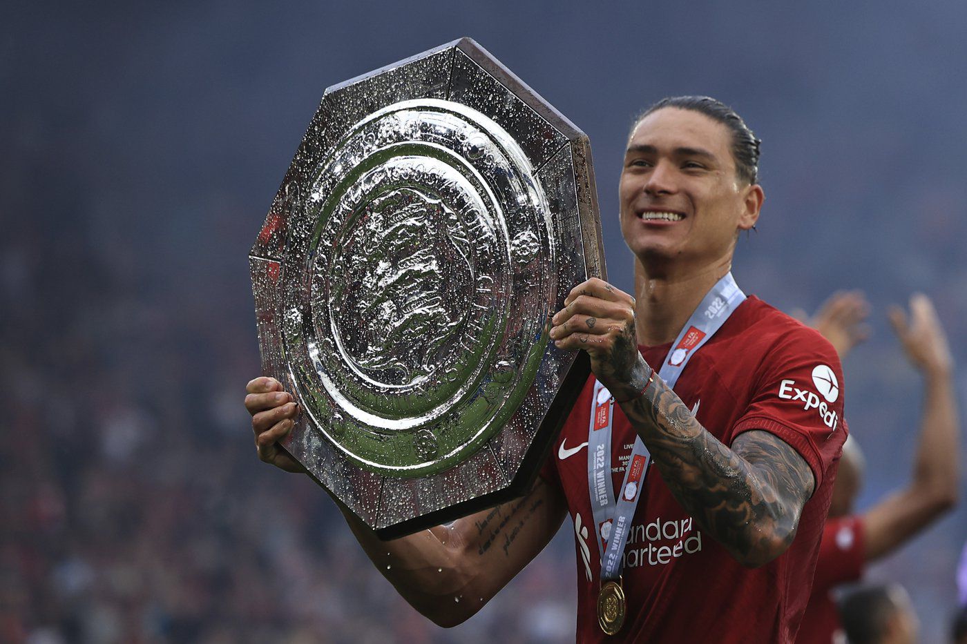 Nunez scores as Liverpool wins Community Shield