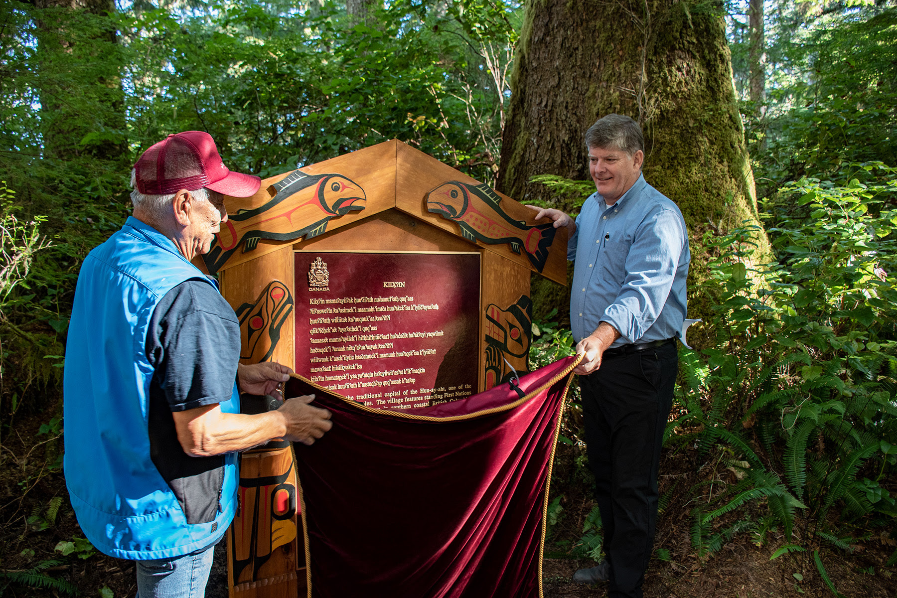 Huu-ay-aht First Nations unveils plaque honouring west Vancouver Island ...