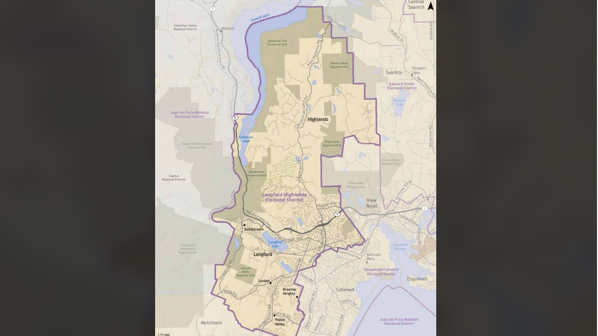Langford should get its own provincial riding, says preliminary report ...