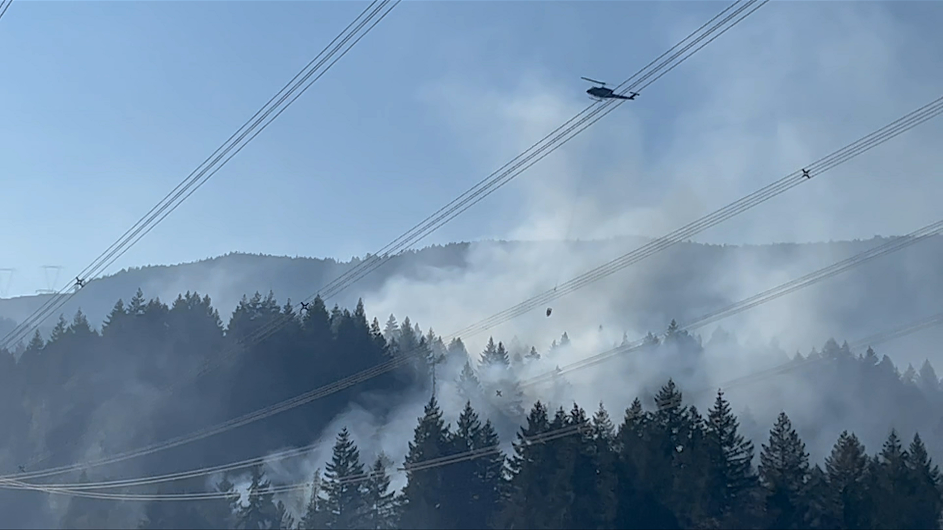 UPDATE: Wildfire burning in Cowichan Valley grows to 4.1 hectares