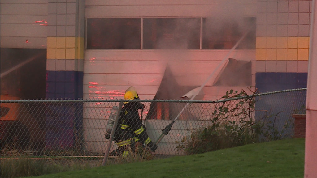 Fire in Nanaimo's Old City Quarter results in extensive damage to building