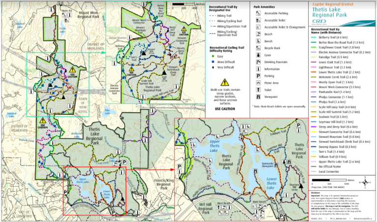 CRD unveils 12 kilometres of new mountain biking trails at Thetis Lake ...
