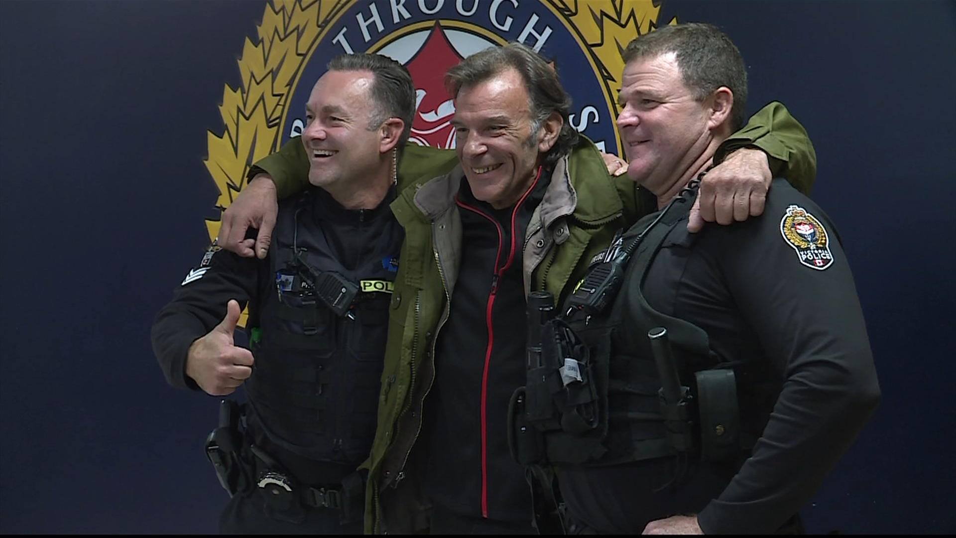 Homeless man praised by VicPD for helping save officer's life