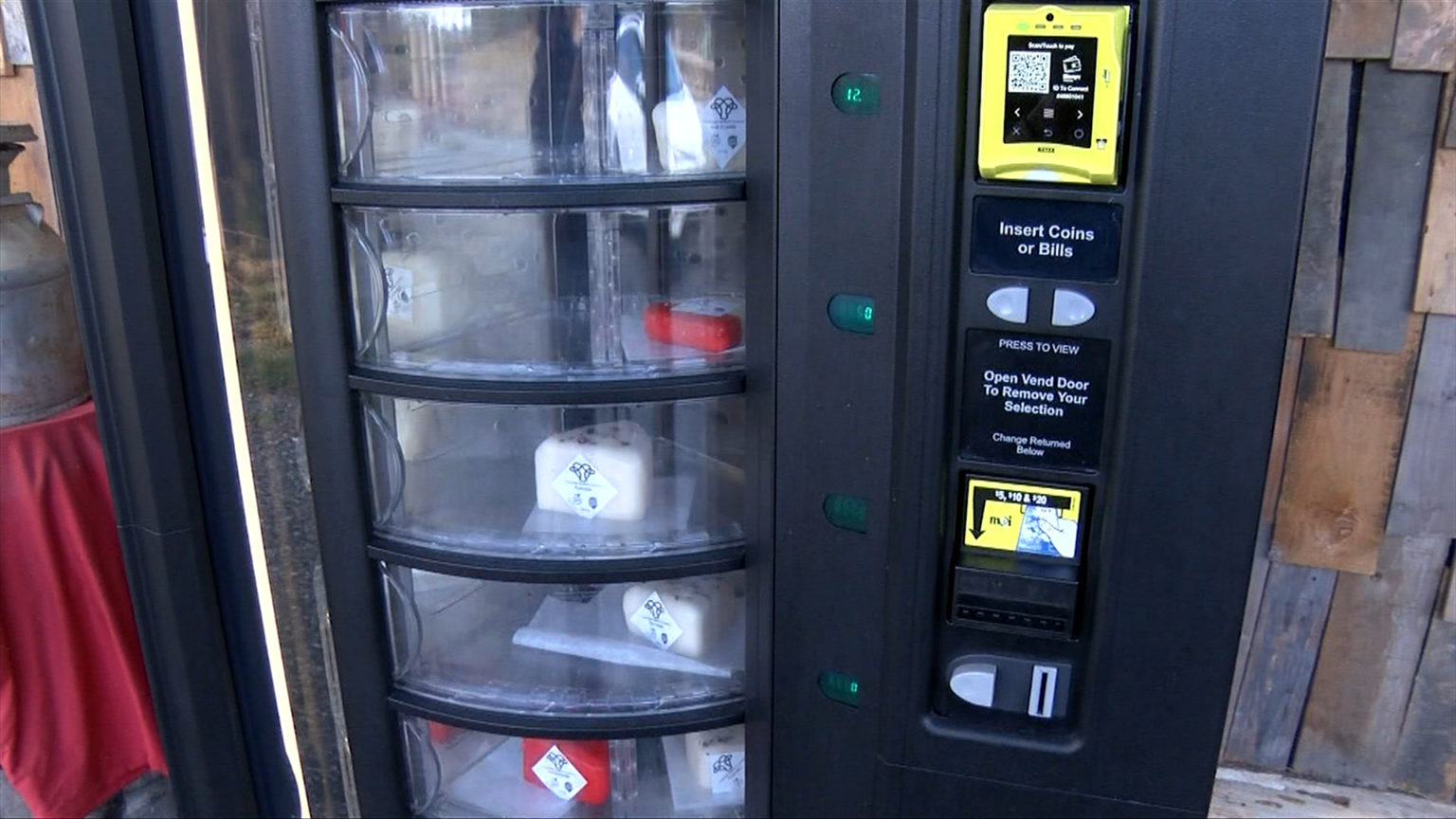 'More time with my cows': Cowichan farm opens cheese vending machine