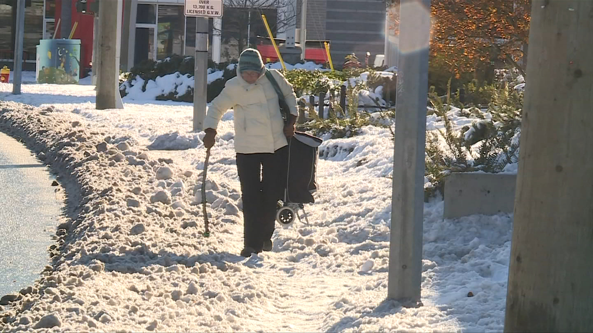 Snow and below seasonal temperatures in the forecast for Island