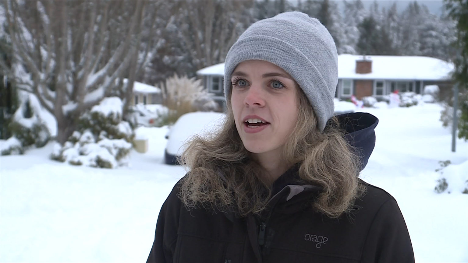 How does Victoria's overnight snowfall compare to the Blizzard of '96?