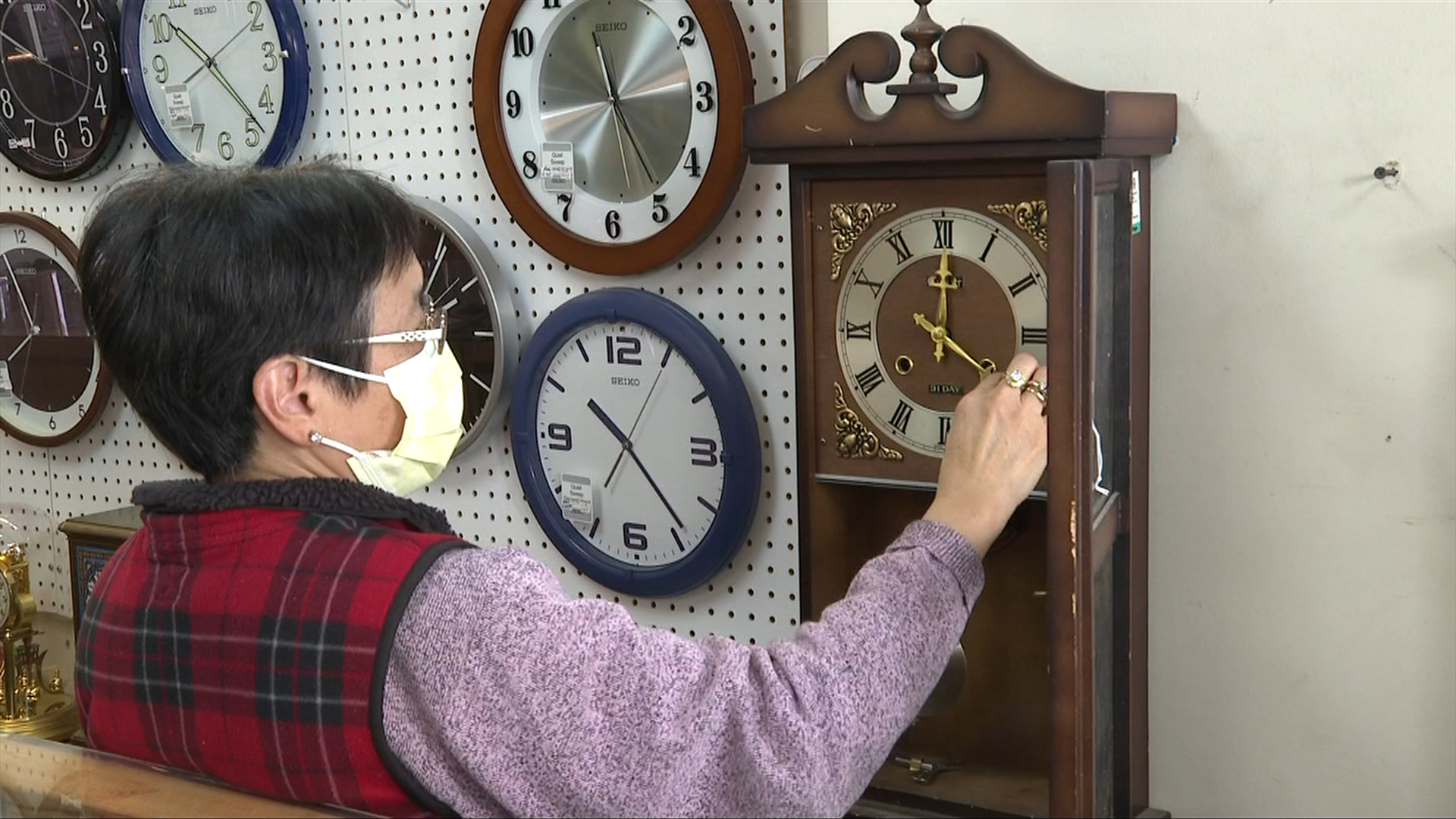 Clocks jump forward one hour for daylight saving time Sunday