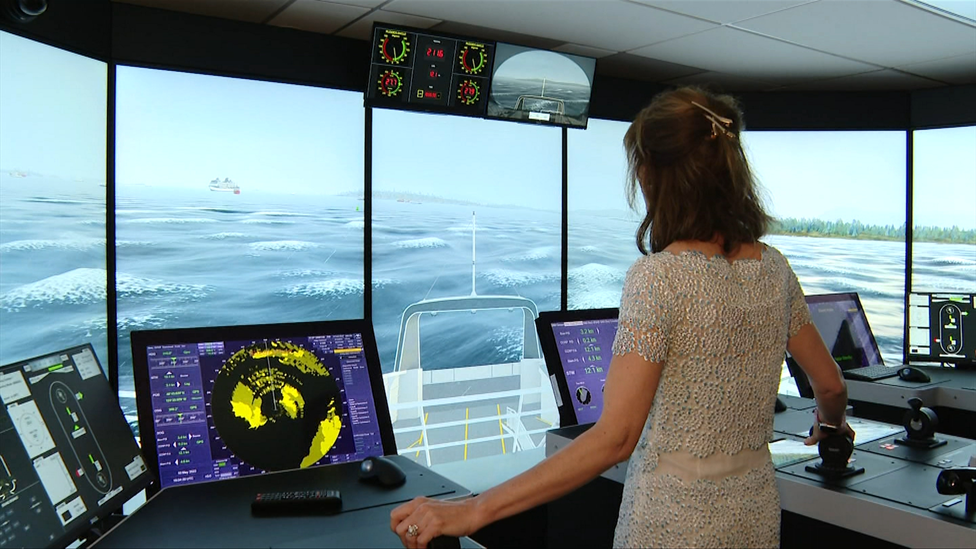 'This is awesome': New simulator boosts BC Ferries crew training in Nanaimo