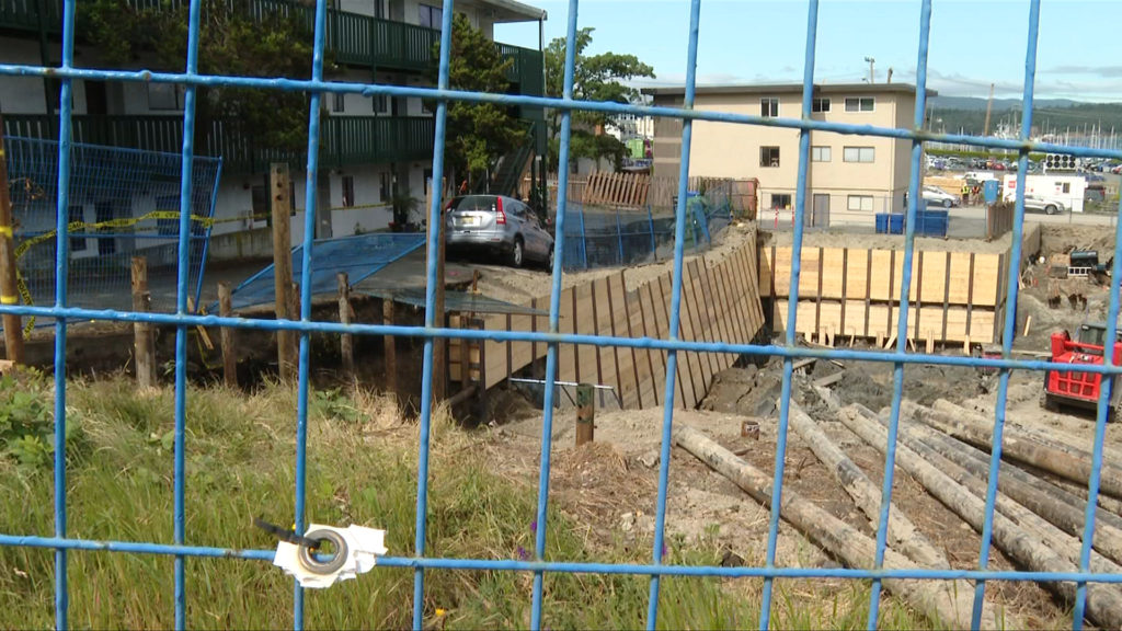 No injuries in Esquimalt construction site shoring collapse