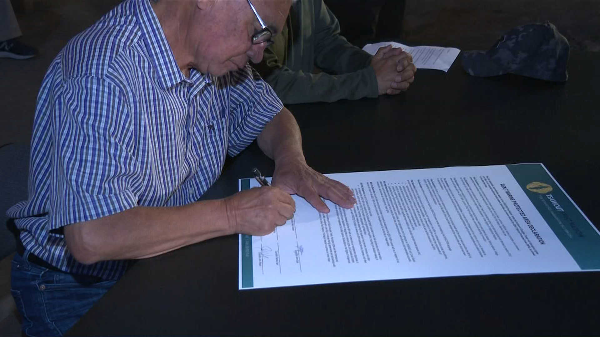 Tsawout First Nation signs declaration of marine protected area