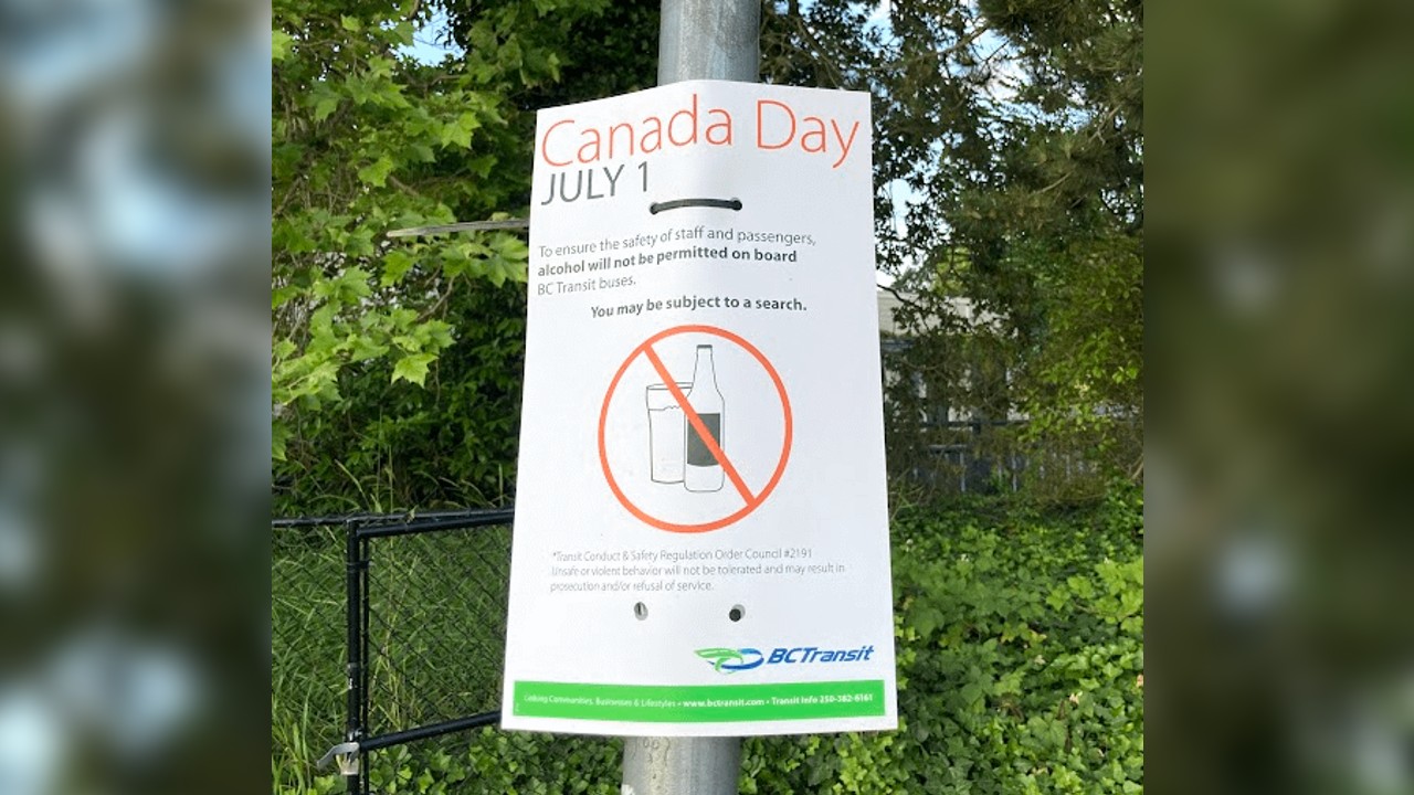 BC Transit walks back Canada Day closed alcohol container ban after ...