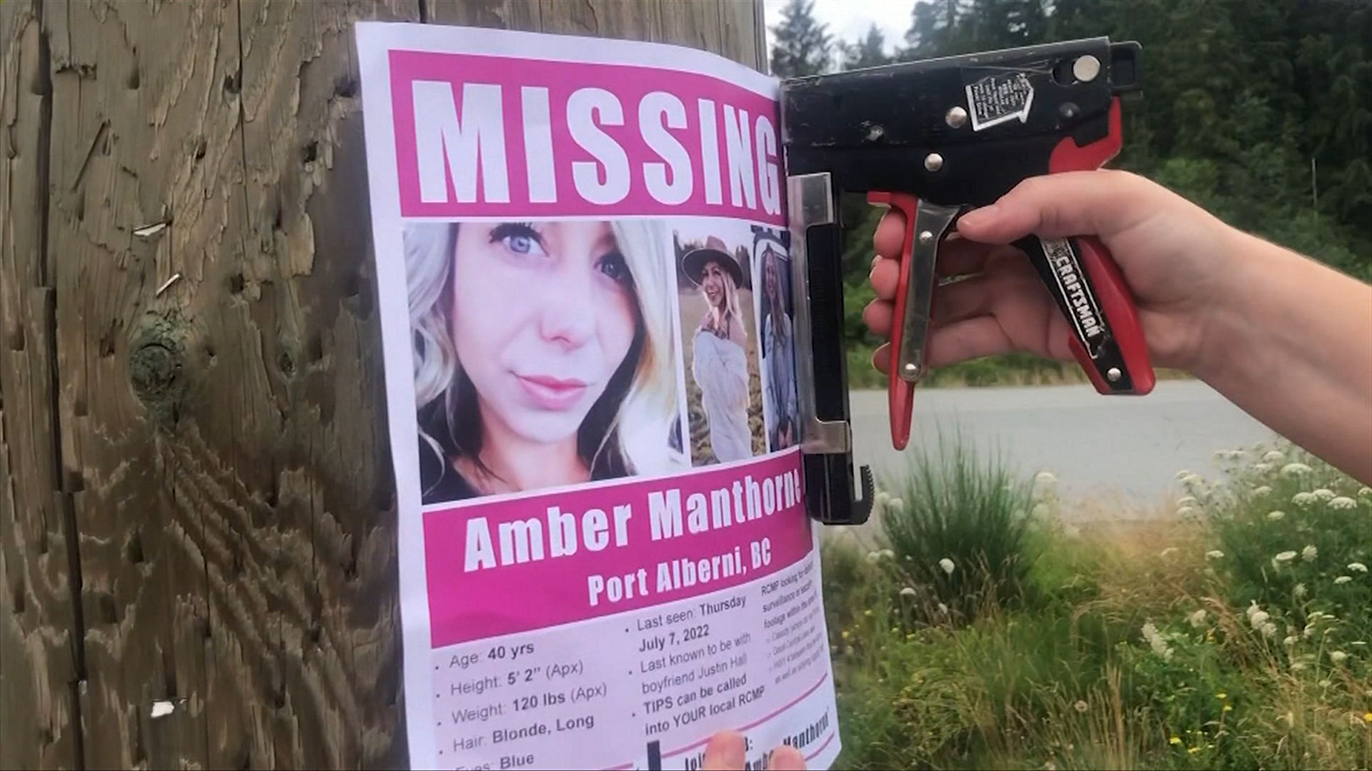 Loved ones of missing Amber Manthorne mark one year since disappearance