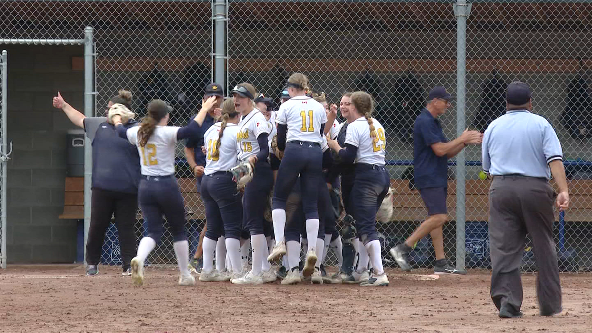 Langford Lightning win gold at Women's Fast Pitch Championship