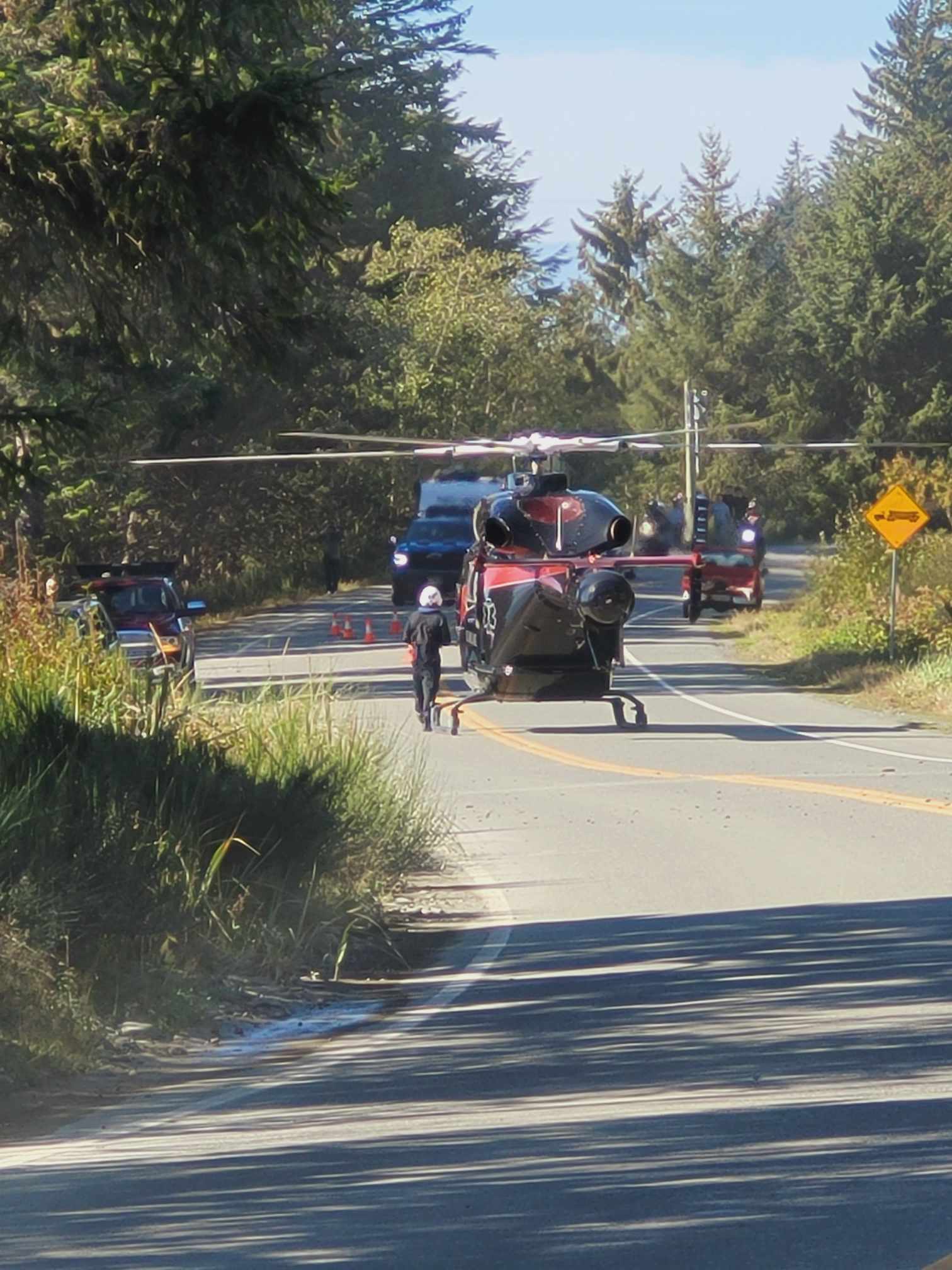 Motorcyclist dies in two-vehicle crash west of Sooke: RCMP
