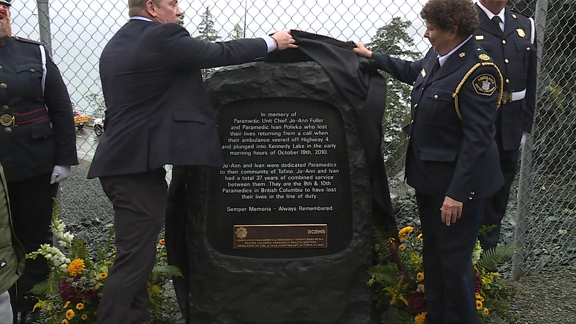 "A beautiful thing": New permanent memorial remembers fallen Tofino ...